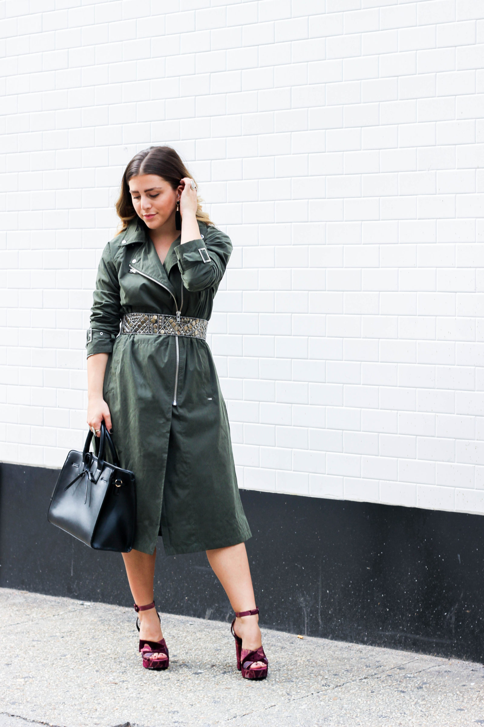 Wear It Wednesday: 5 Ways to Style Army Green Outerwear – Simply Audree ...